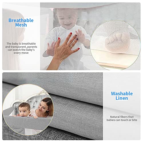 MagicFox Bed Rails for Toddlers, Extra Tall 32 Levels of Height Adjustment Specially Designed for Twin, Full, Queen, King Size - 2023Upgrade Model Safety Bed Guard Rails for Kids