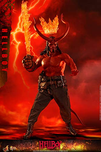 Hot Toys Hellboy 1/6 Sixth Scale Movie Masterpiece Series MMS527 - Hell Boy (2021) Collectible Action Figure
