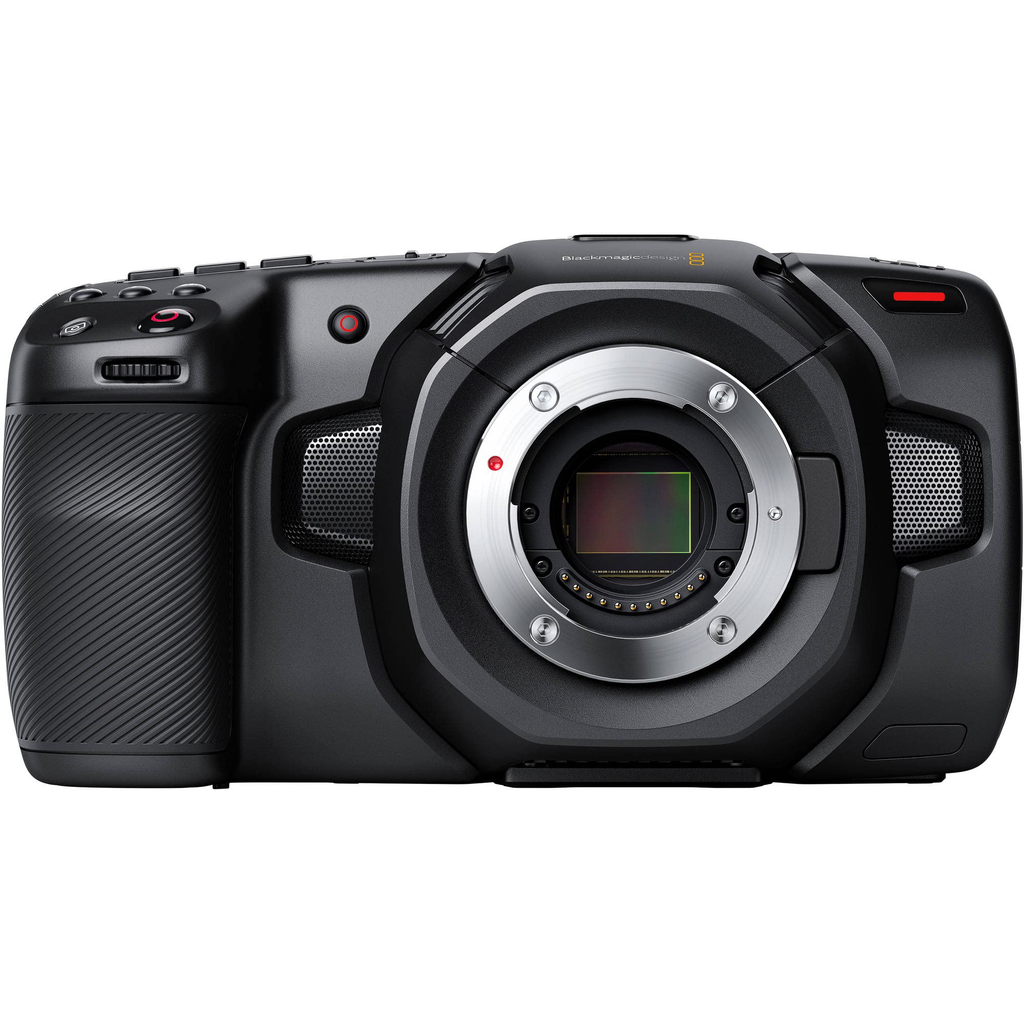 Blackmagic Design Pocket Cinema Camera 6K G2 (CINECAMPOCHDEF6K2) Power Bundle – Includes Two (2) Additional NP-F570 Batteries, Dual Battery Charger, and SolidSignal Microfiber Cloth