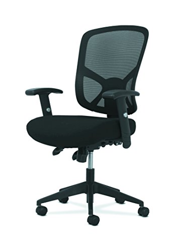 Sadie Customizable Ergonomic High-Back Mesh Task Chair with Arms and Lumbar Support - Ergonomic Computer/Office Chair (HVST121)