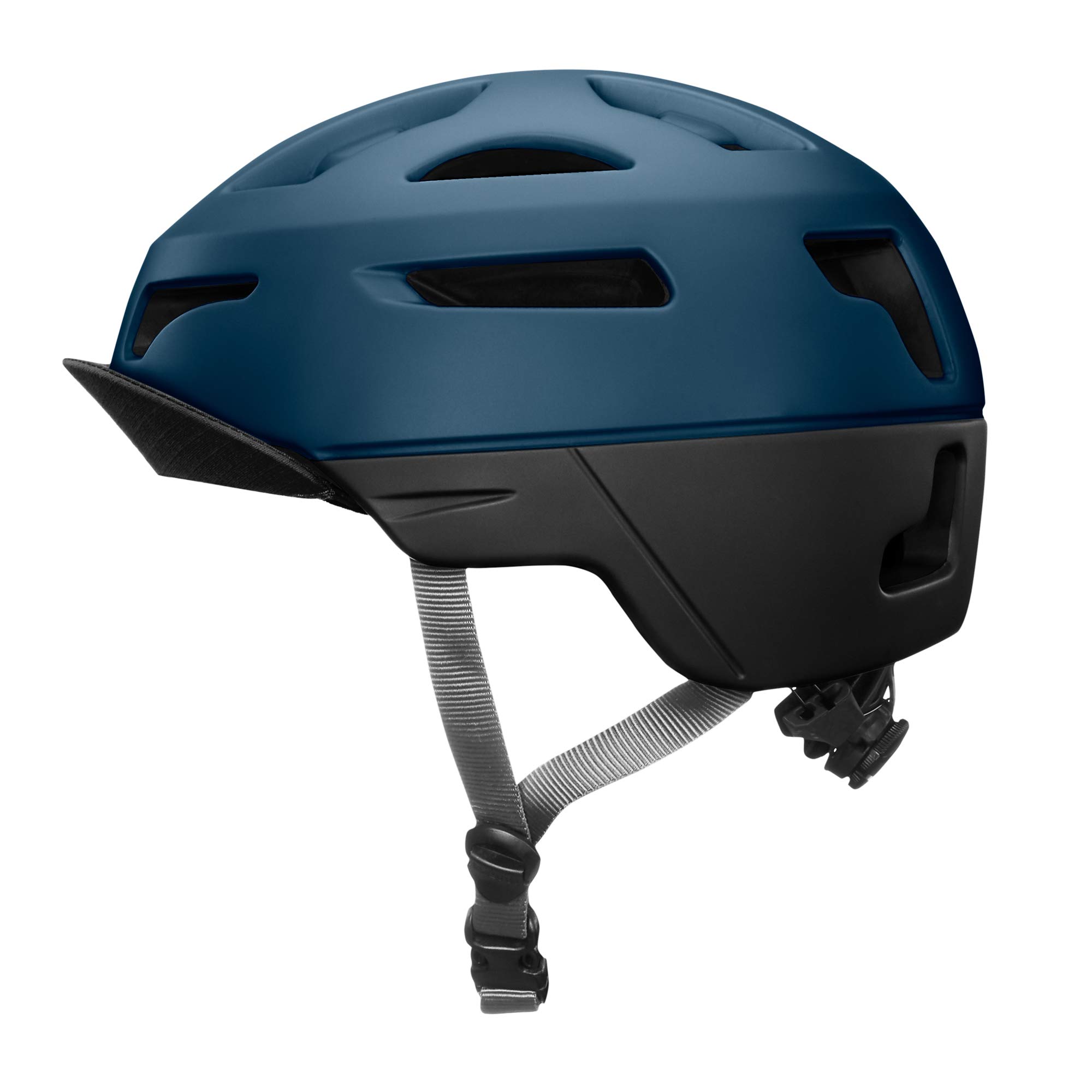 BERN, Union Helmet with Flip Visor, Matte Muted Teal, Small