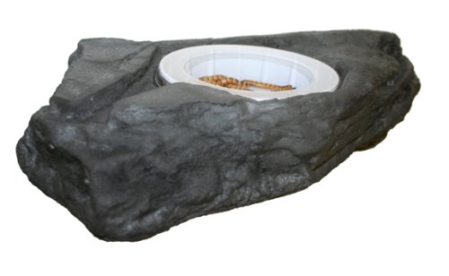 Magnaturals Large Worm Feeder Ledge Granite - Magnetic Decor