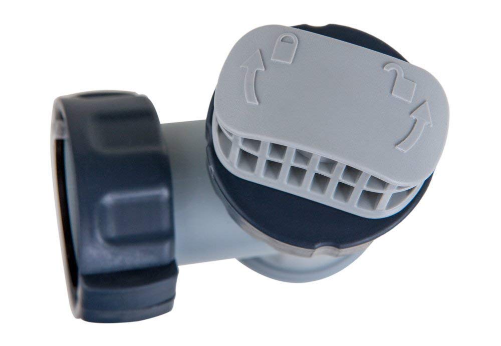 Intex Above Ground Plunger Valves with Gaskets & Nuts Replacement Part (4 Pack)