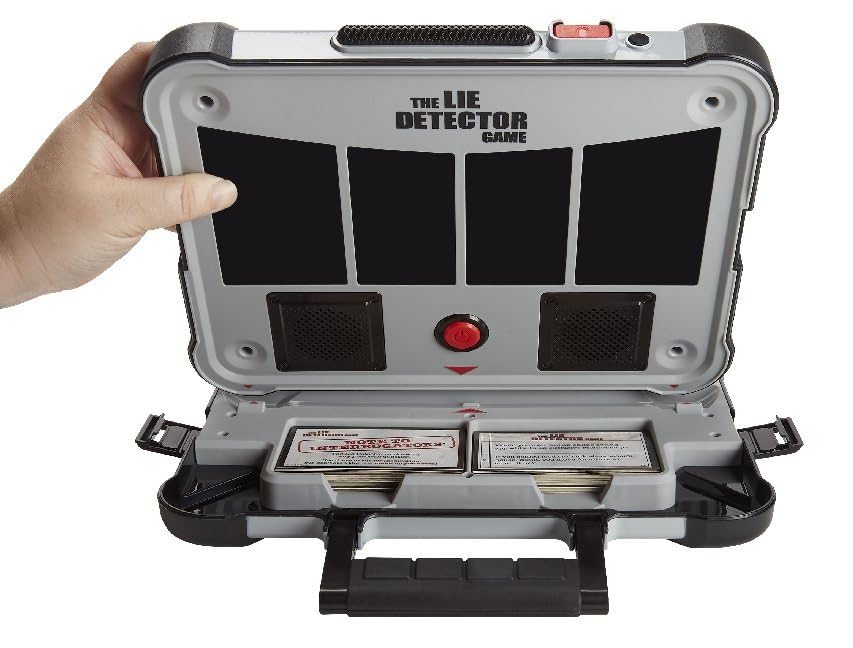 Hasbro E4641100 Honestly, Party Game with Lie Detector, for 2 and More Players, from 16 Years, Multicoloured, Standard Size