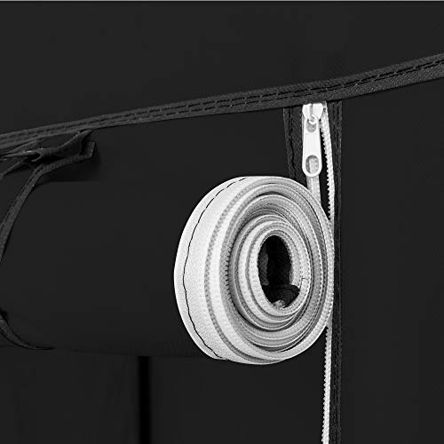 GOTOTOP 69" Portable Clothes Closet Wardrobe Storage Organizer with Non-Woven Fabric 12 Shelves, Quick and Easy to Assemble,58"x 17" x 68.7"