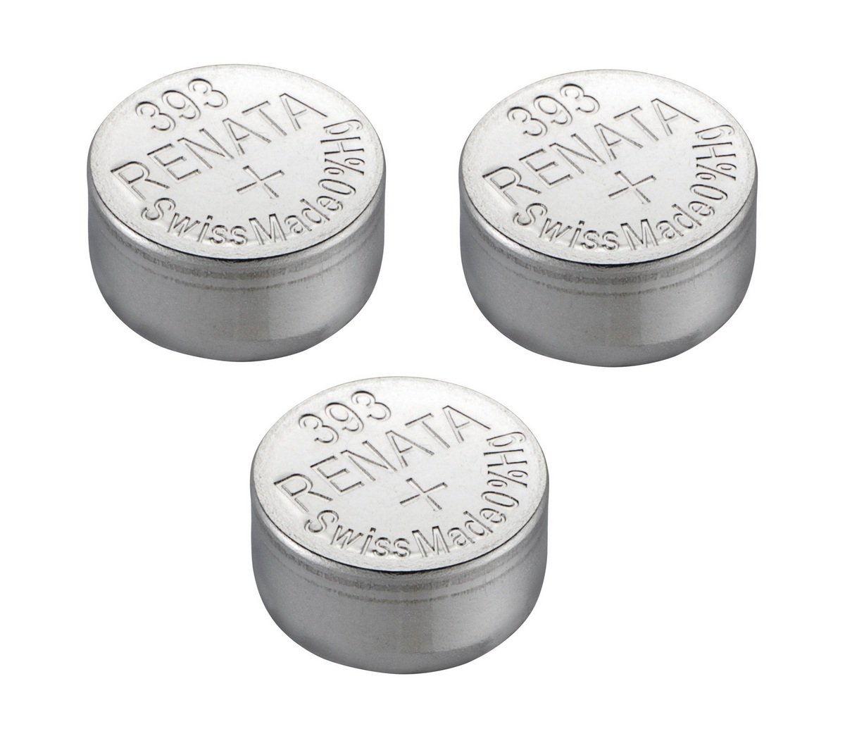 Renata Batteries 393/SR754SW 1.5V Watch Battery (Pack of 3)