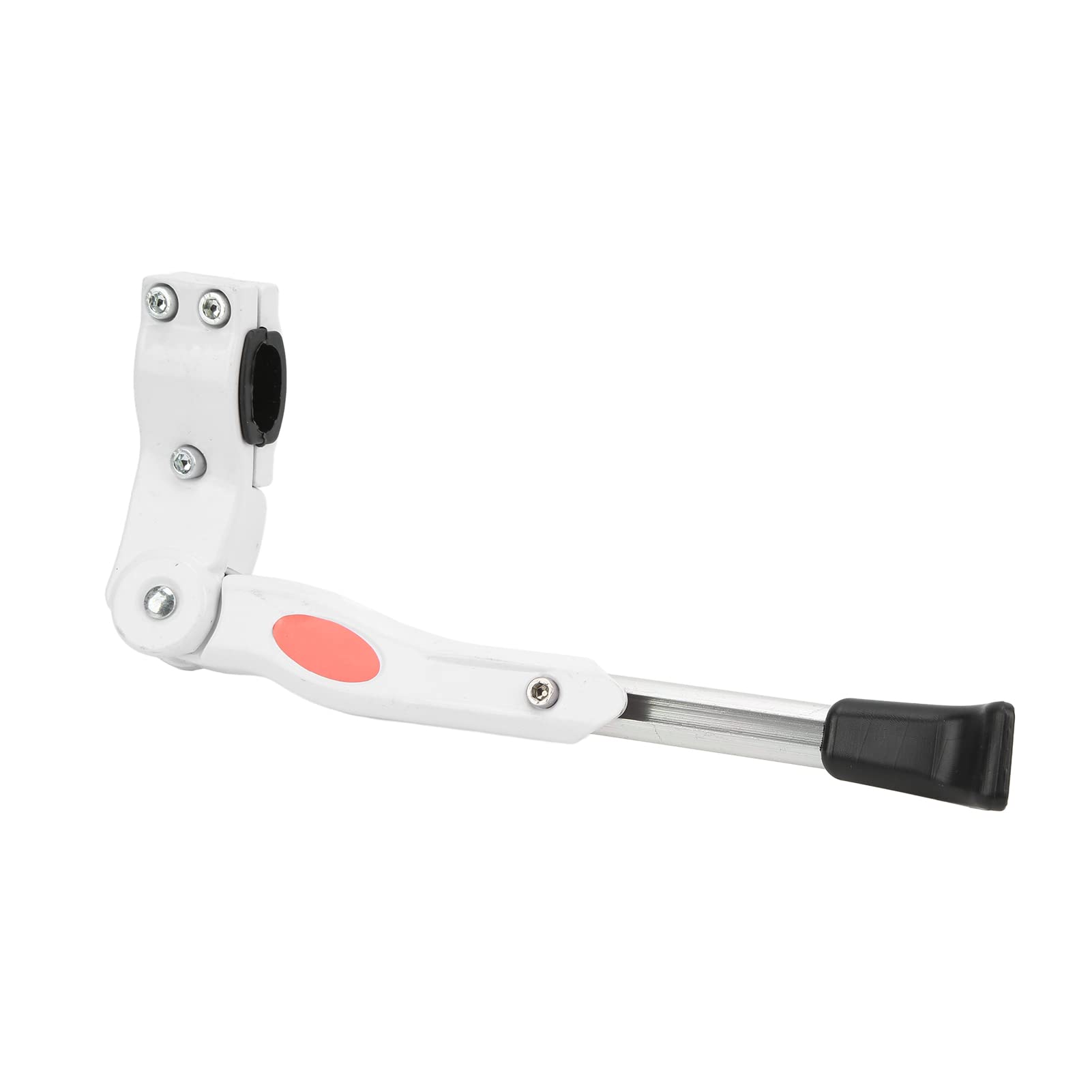 Bicycle Side Support, Bike Kickstand Improve Security Waterproof Anti Slip Design for Mountain Bike for Racing Car White
