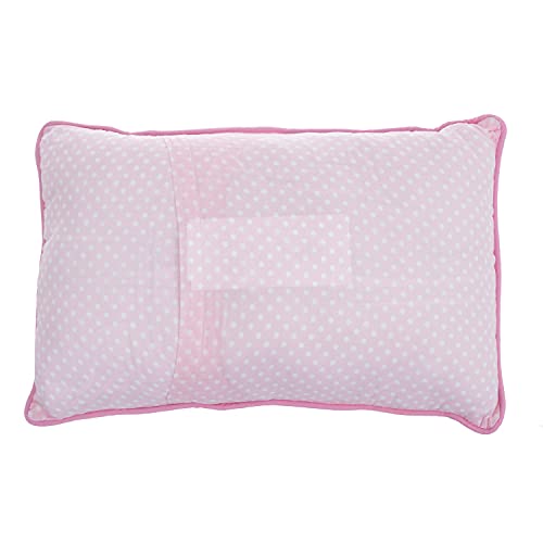 Cozy Line Home Fashions Sleep Tight Decorative Throw Pillow, Cute Room Decor for Kids, Girls for Reading and Lounging Comfy Pillow