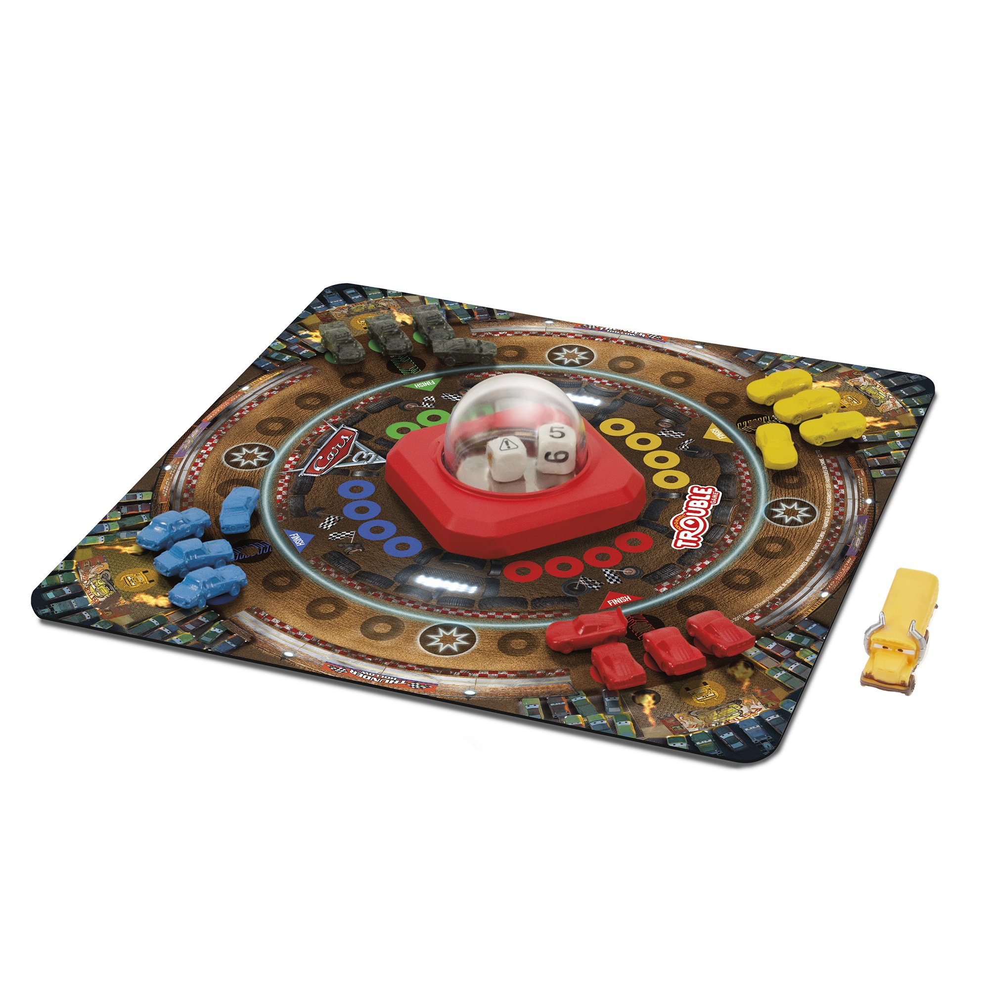 Hasbro Gaming Cars 3 Trouble Board Game