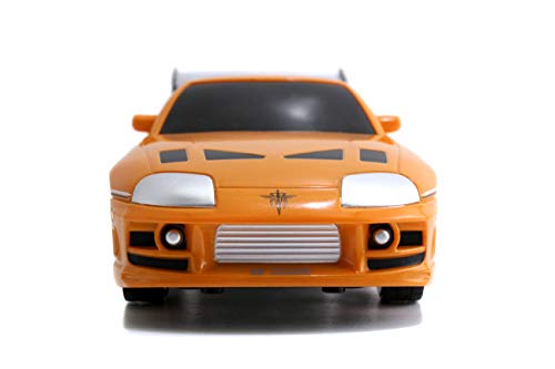 Fast & Furious 1:24 Brian's Toyota Supra RC Radio Control Car, Toys for Kids and Adults