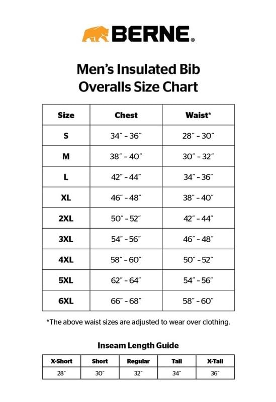 Berne Men's Highland Washed Insulated Bib Overall, Medium Short, Bark