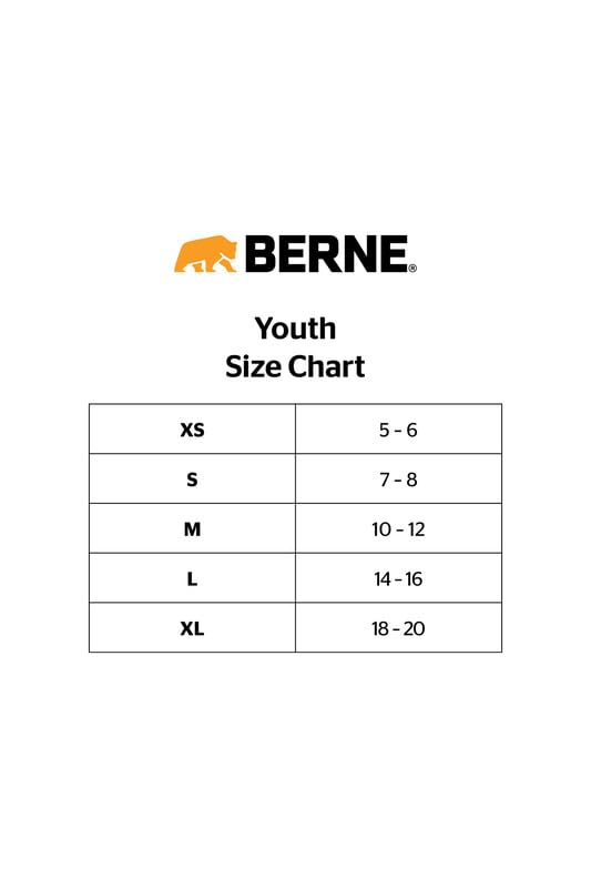 Berne Youth Softstone Insulated Bib Overall, X-Small Regular, Bark