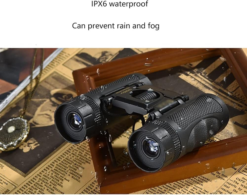 Bird Watching Binoculars 12x25 Compact BAK4 Prism FMC Lens Binoculars Waterproof for Birds Watching Hunting Travel Telescope
