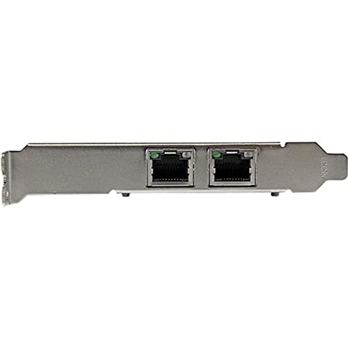 StarTech.com 2 Port PCIe Network Card - RJ45 Port - Intel i350 Chipset - Ethernet Server/Desktop Network Card - Dual Gigabit NIC Card (ST2000SPEXI)