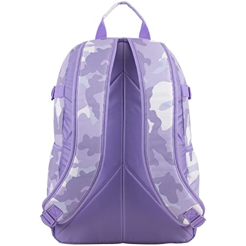 Eastsport Multi-Purpose Millennial Tech Backpack - Purple Camo