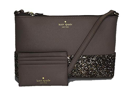 Kate Spade New York Greta Court Ramey WKRU5693 bundled with matching Graham Card Case Wallet WLRU5200 (City Scape)