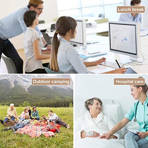 Folding Guest Bed Portable Camping Cot with Wheels,Portable Beds Frame Heavy Duty Extra Roll Away Foldaway 3.9 Inch Thick Memory Foam Mattress for Spare Bedroom & Office,L75 x W30 x H12 IN,White