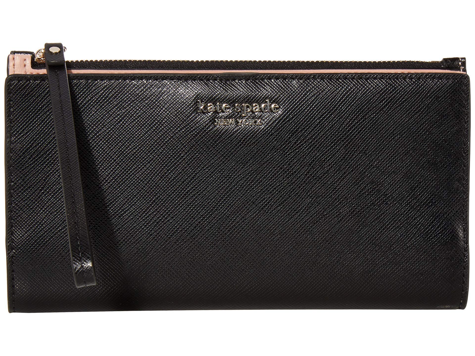 Kate Spade New York Spencer Continental Wristlet Black One Size