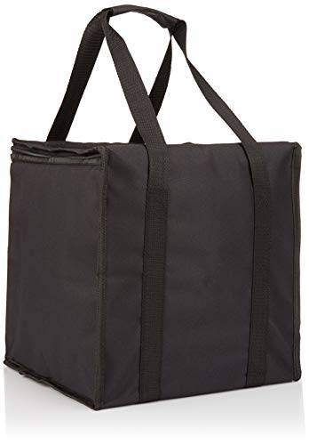 Pizza Delivery Bag,Insulated Bag, Thermal Bag, Food Delivery Bag Sturdy, Foldable, Washable, Catering, Food Delivery Bag Good for uber eats postmates (12''x12''x12)