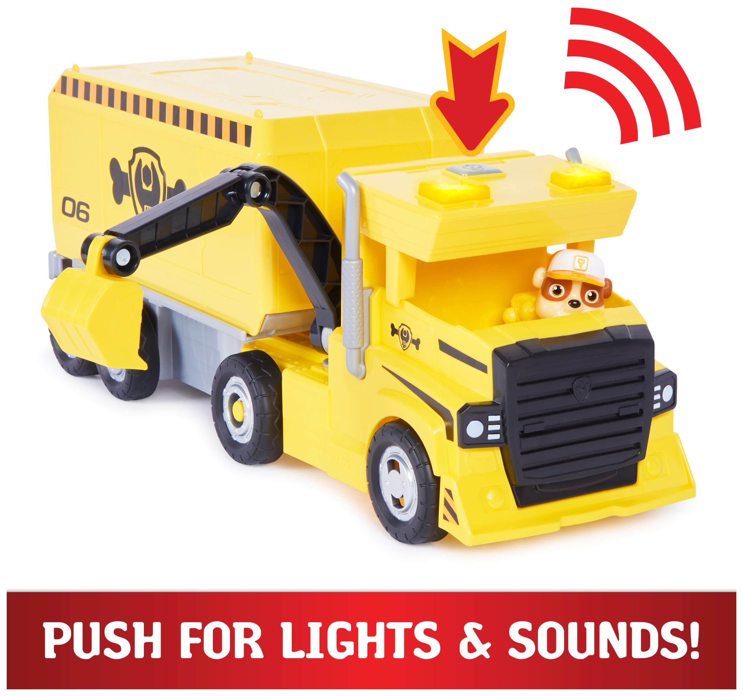 Paw Patrol, Mighty Pups Charged Up Chase Transforming Deluxe Vehicle Preschool Toy