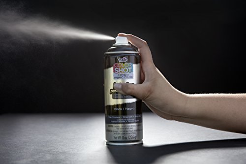 Tulip ColorShot Instant Fabric Color Interior Upholstery Spray 8 oz - Black