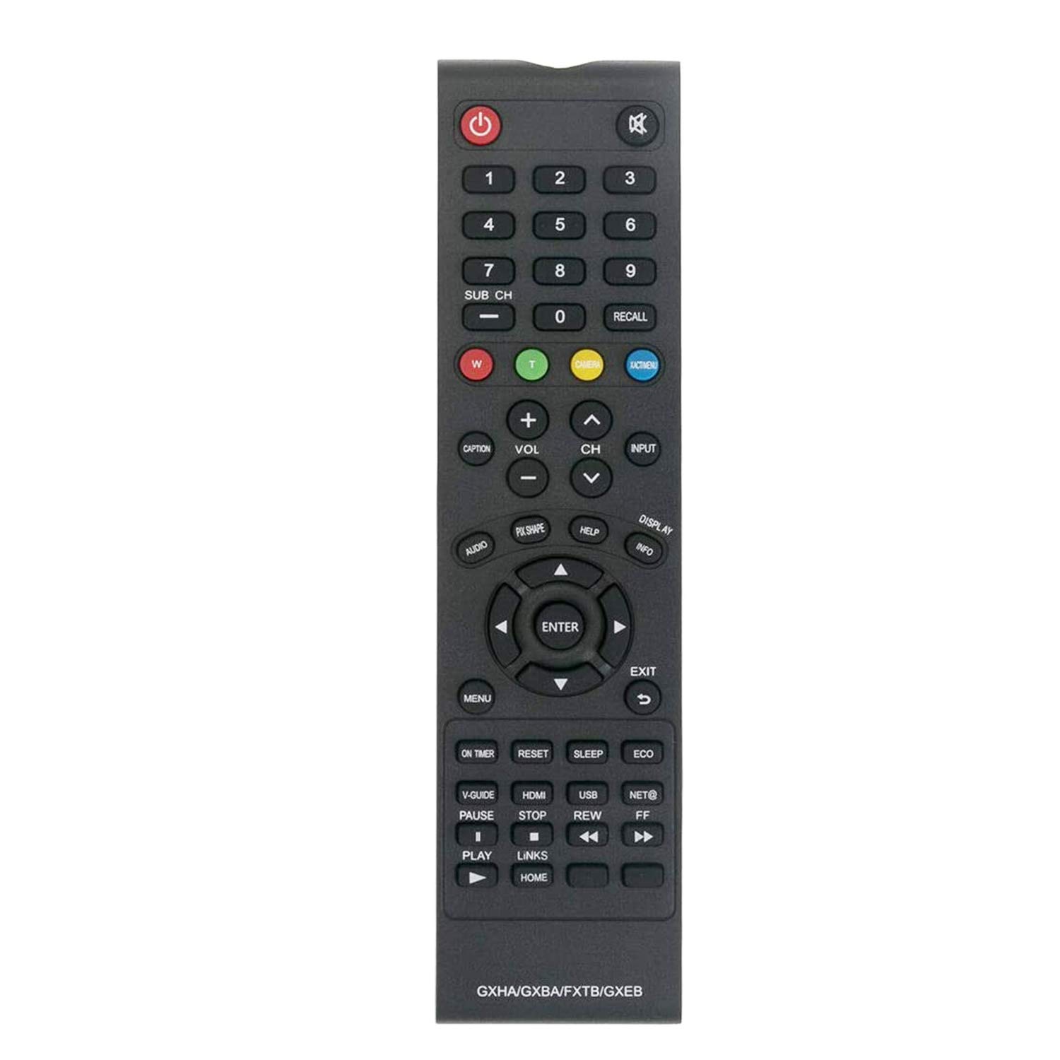 New GXHA GXBA FXTB GXEB Replaced Remote Control fit for Sanyo TV DS19310 DS13330 DS19330 DS25320 DS20424 DS20425 AVM2425 DS13204 DS19204 DS25204 DS19500 DS13390 DS24425