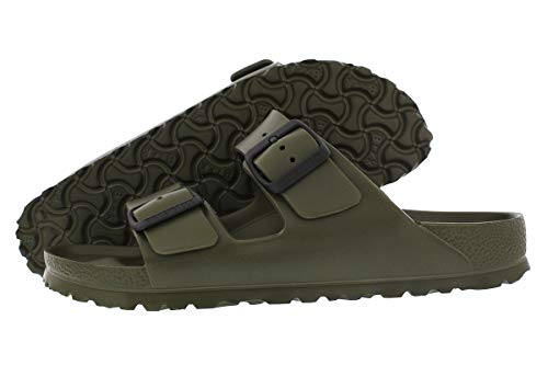Birkenstock Unisex Arizona Essentials EVA Sandal, Khaki, 41 N EU