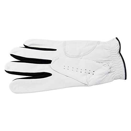 Birsppy AWEHIRU CABRETTA Leather Men Golf Gloves Compression FIT Design Extra Grip Breathable Ultralight (Small)