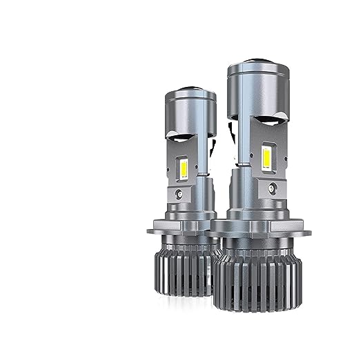 CELEUS 100W H4 LED Projector 60000LM Car Headlight Bulbs Bi-LED Mini Lens Projector H4 Mini Projector Lens 6000K Headlight Projector Secondary bulb parts