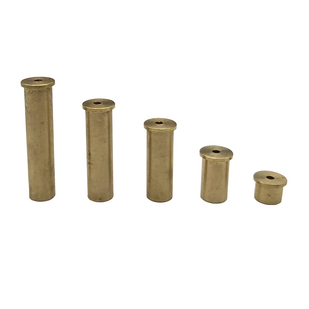 BIFROST for 0.355'' Golf Brass Plug Weight Tip Fit Iron and Steel Shafts 9mm*7mm 2/4/6/8/10g Each 2pcs/Pack