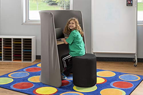 Safco Roam Personal Workstation, Tan, "33""w x 30""d x 51.5""h"