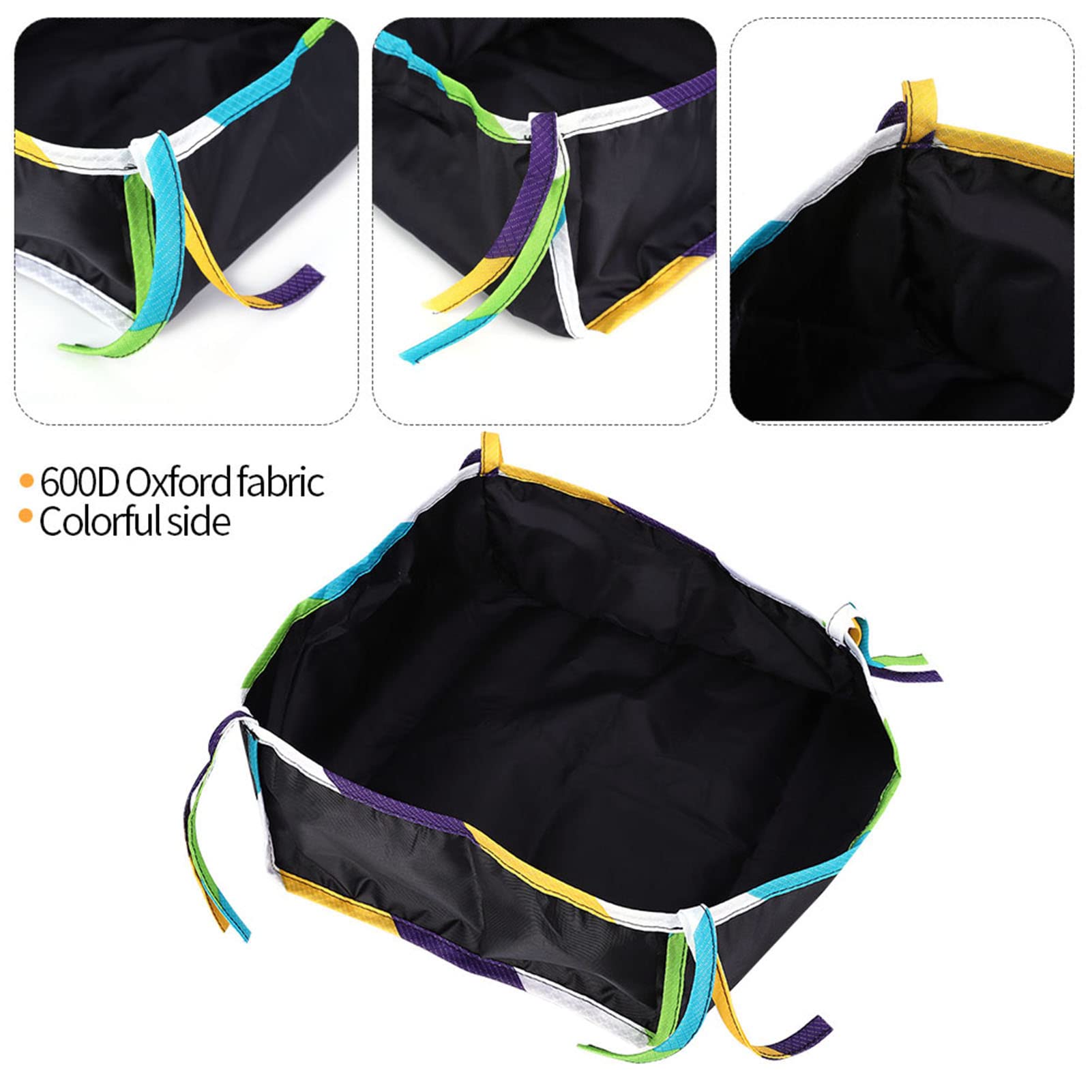Biitfuu 1Pc Baby Stroller Basket Baby Pushchair Pram Bottom Basket Shopping Storage Case Organizer Bag