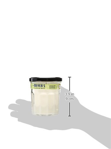 Mrs. Meyer's Soy Aromatherapy Candle, 35 Hour Burn Time, Made with Soy Wax and Essential Oils, Lemon Verbena, 7.2 oz