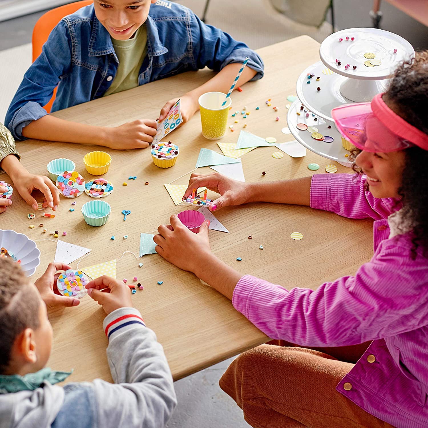 LEGO DOTS Creative Party Kit 41926 DIY Craft Decorations Kit; Makes a Perfect Play Activity for Kids, New 2021 (622 Pieces)