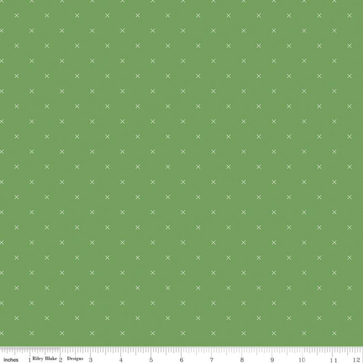 Bee Cross Stitch Fat Quarter Bundle (31 Pieces) by Lori Holt for Riley Blake 18 x 21 inches (45.72 cm x 53.34 cm) Fabric cuts DIY Quilt Fabric