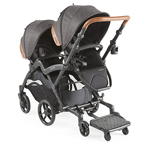 Contours Baby Stroller Boogie Board Accessory, Stroller Board Attachment, Glider Board for Select Contours Strollers, Exclusively for Contours Strollers, Holds Children up to 48lbs, Black