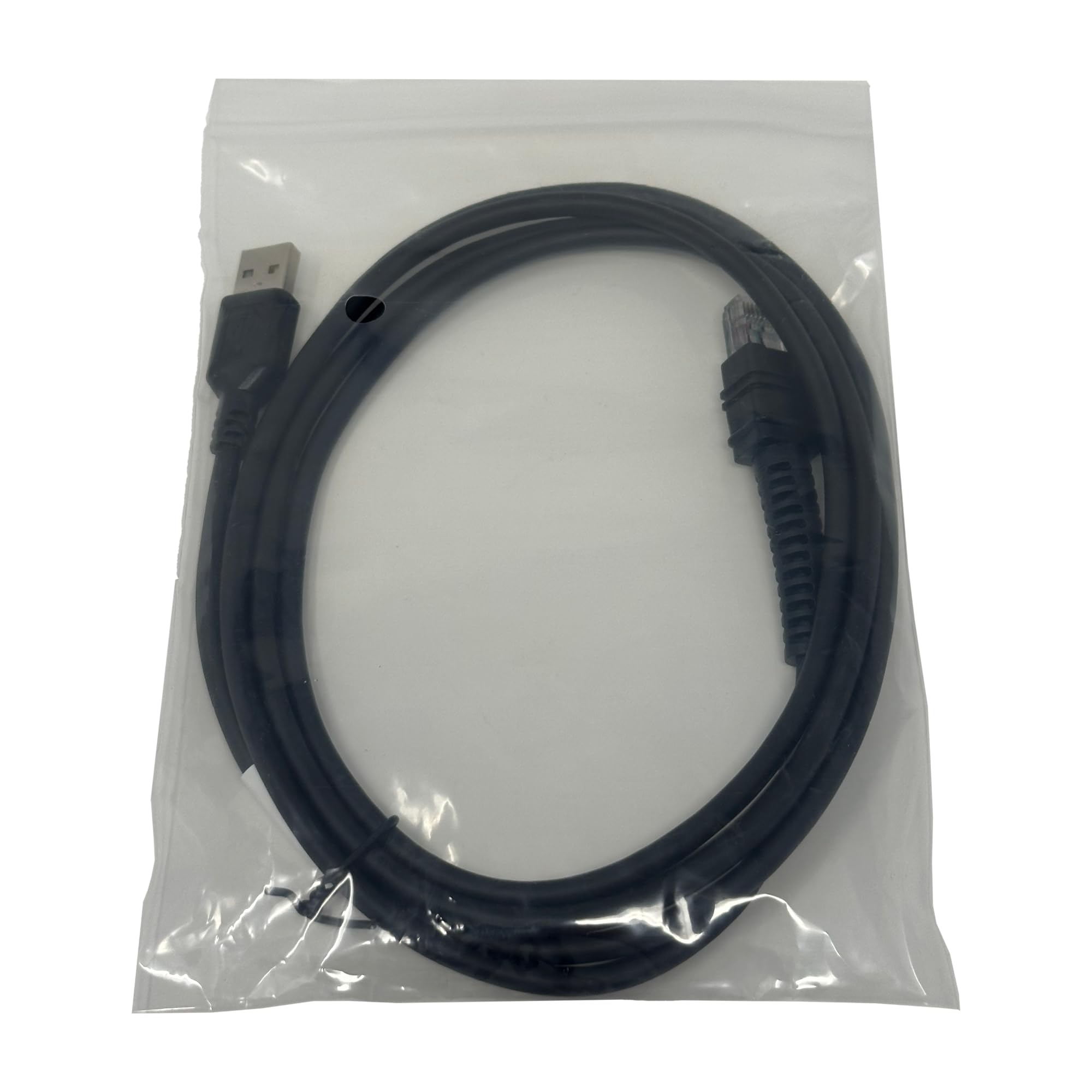 Breckline Shielded USB Cable for Zebra Symbol DS3608 DS3678 DS8108 DS8178 LI3608 LI3678 DS3600-KD Handheld Barcode Scanners, USB-A Connector, CBA-U46-S07ZAR