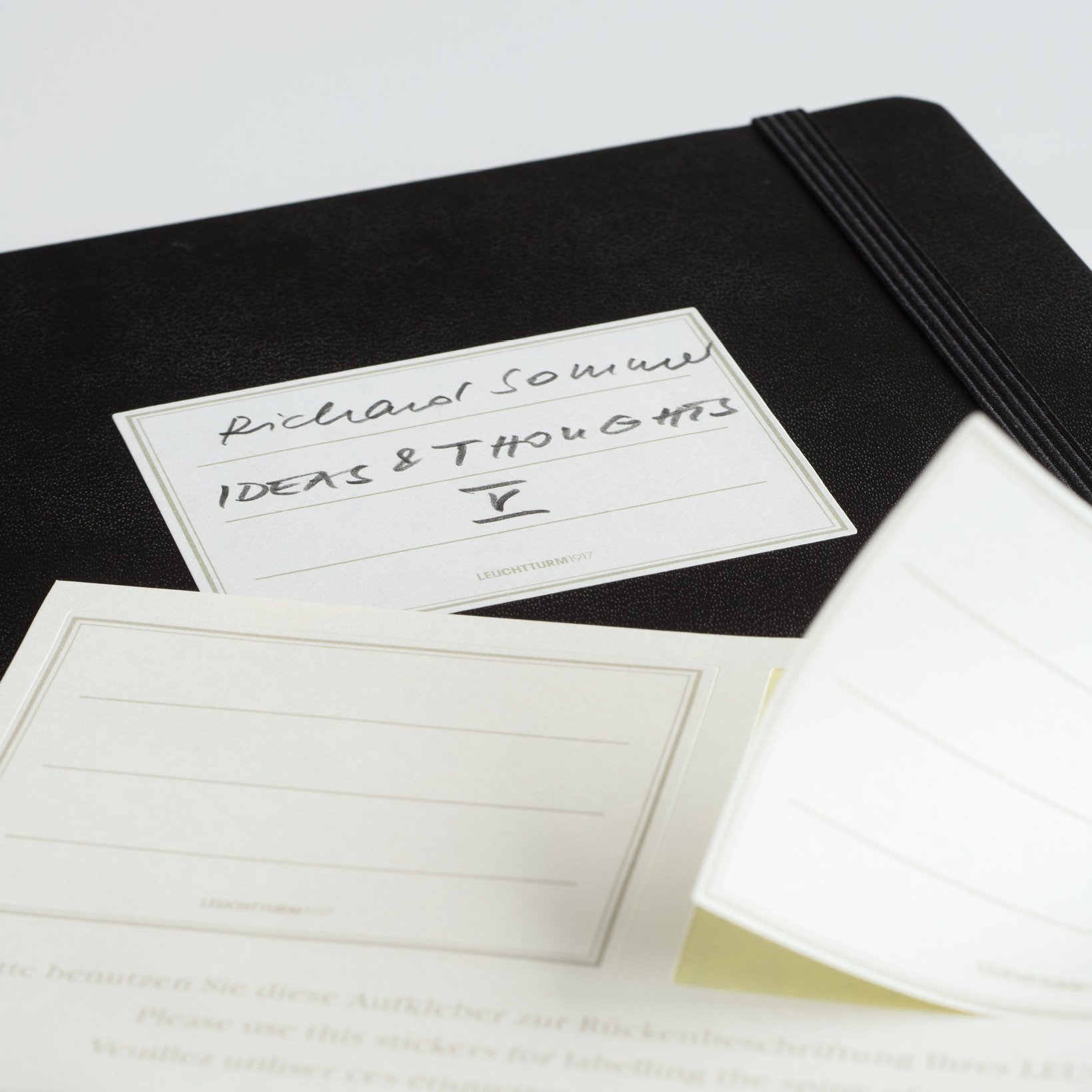 LEUCHTTURM1917 - Notebook Hardcover Master Classic A4+ - 235 Numbered Pages for Writing and Journaling (Black, Dotted)