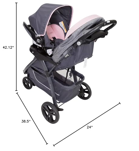 Baby Trend Skyline 35 Travel System, Starlight Pink