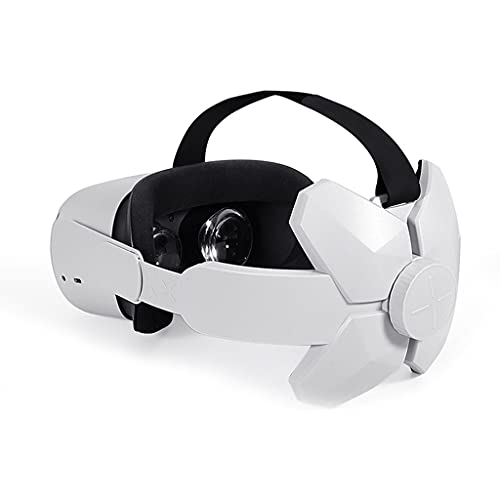 BLUEXIAO Head Cushion VR Headset Compatible with Oculus Quest 2 VR Accessories Ergonomic Design Head Cushion VR Accessories Video Games
