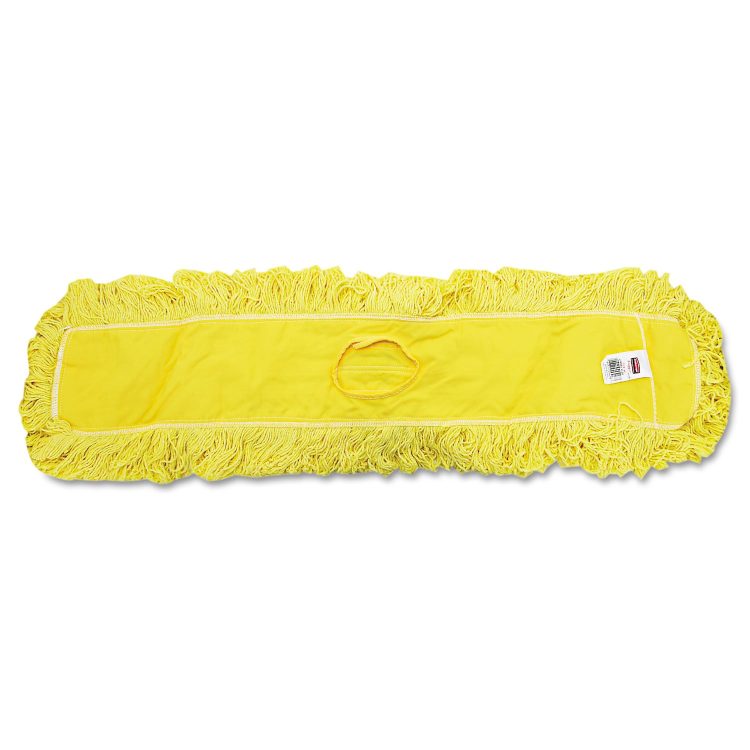 Rubbermaid Commercial Trapper Commercial Dust Mop, Looped-end Launderable, 5 x 36, Yellow