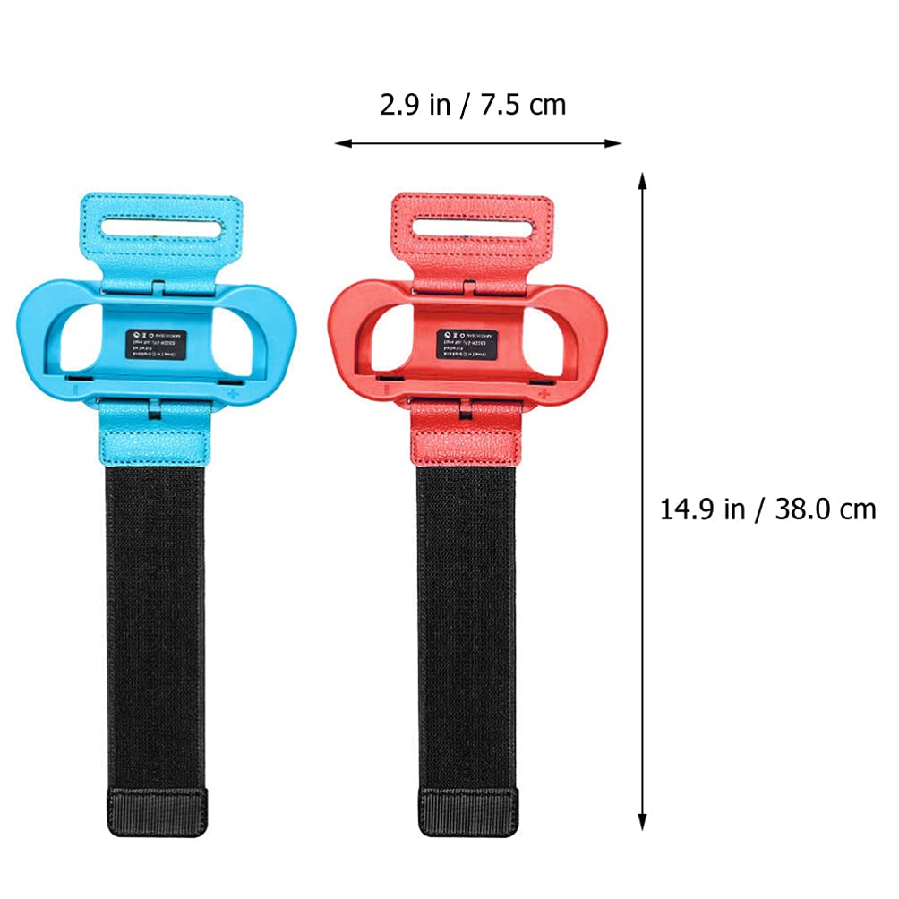 OSALADI 2PCS Wrist Band Adjustable Elastic Strap for Gamepad Wrist washband Elastic Strap for Game Controller Controller Wrist Straps Gaming Supply Wristband Elastic Band abs
