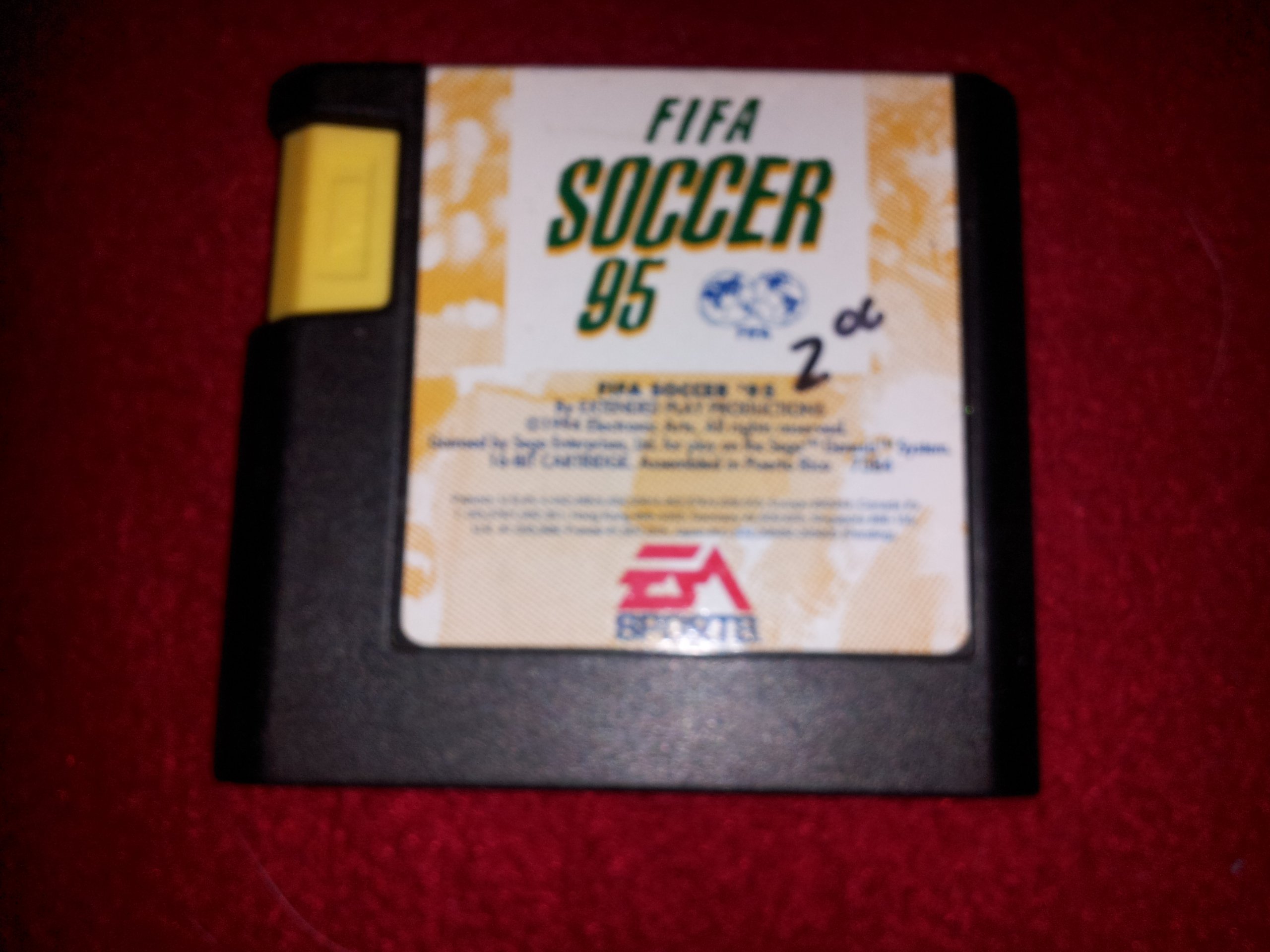 FIFA Soccer '95 - Sega Genesis