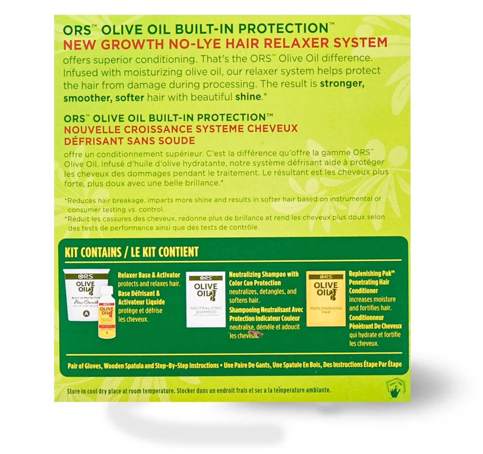 ORS Olive Oil Build-In Protection New Growth No-Lye Hair Relaxer - Extra Strength
