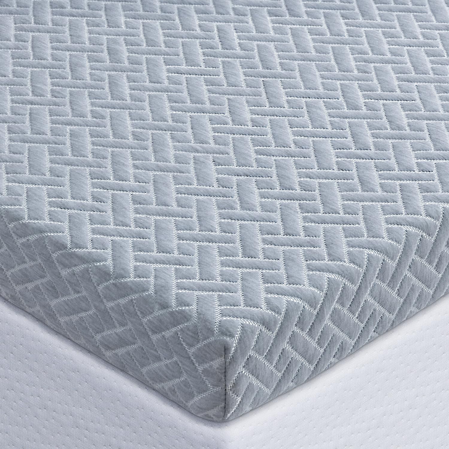 BedStory Memory Foam Mattress Topper King Size - 3 Inch Premium Soft Gel Memory Foam Topper - Bed Toppers with Removable Cover, CertiPUR-US Certified