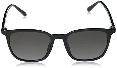 Fossil Men's Male Sunglass Style FOS 3091/S Rectangular, Black, 53mm, 19mm