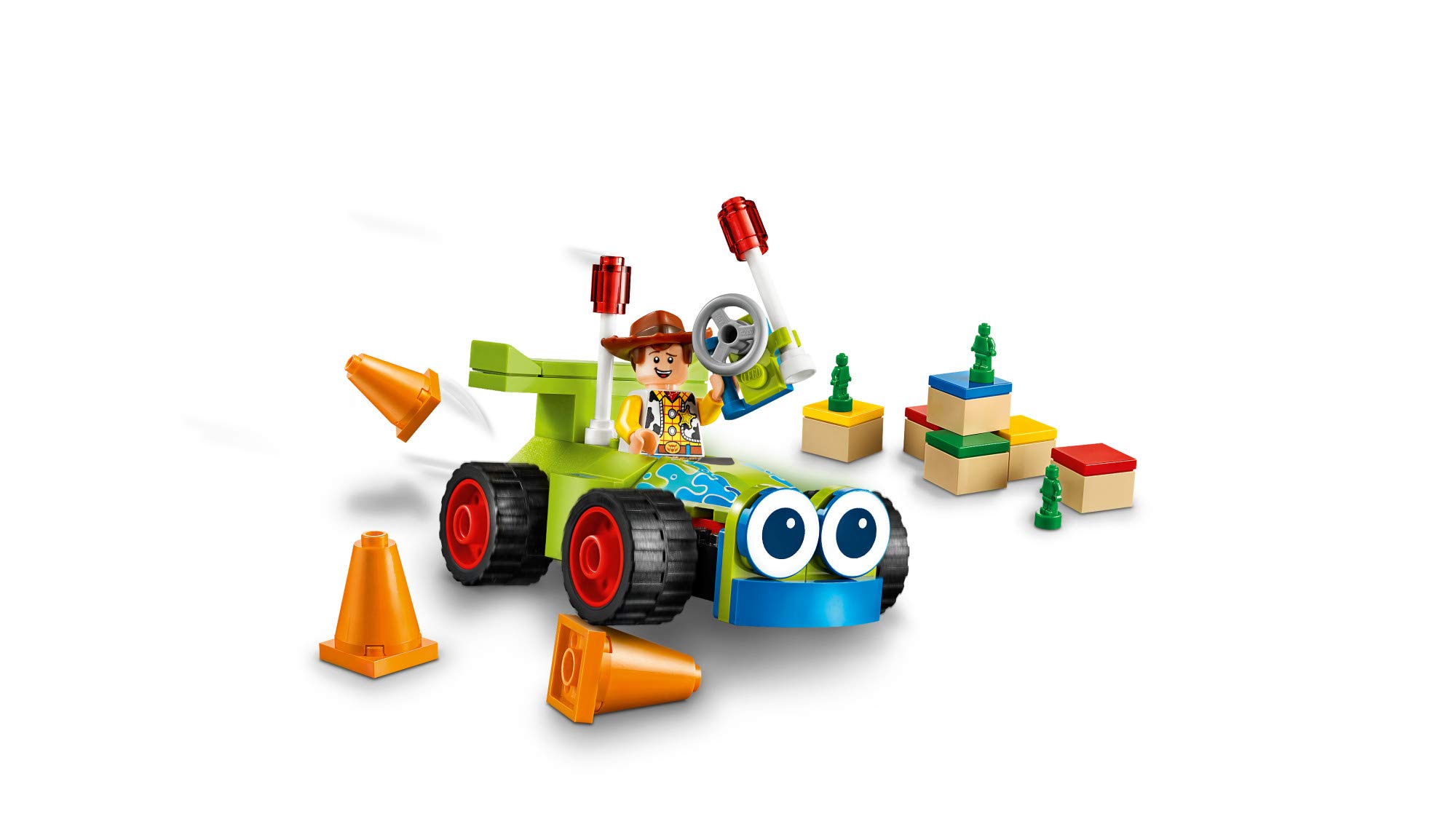 LEGO Disney Pixar’s Toy Story 4 Woody & RC 10766 Building Kit (69 Pieces)