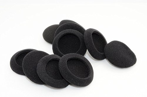 YunYiYi 5 Pairs Replacement Foam Ear Pads Sponge Earpads Cushion Cups Cover Compatible with Plantronics Pulsar p590 P 590 P-590 Headset Headphones