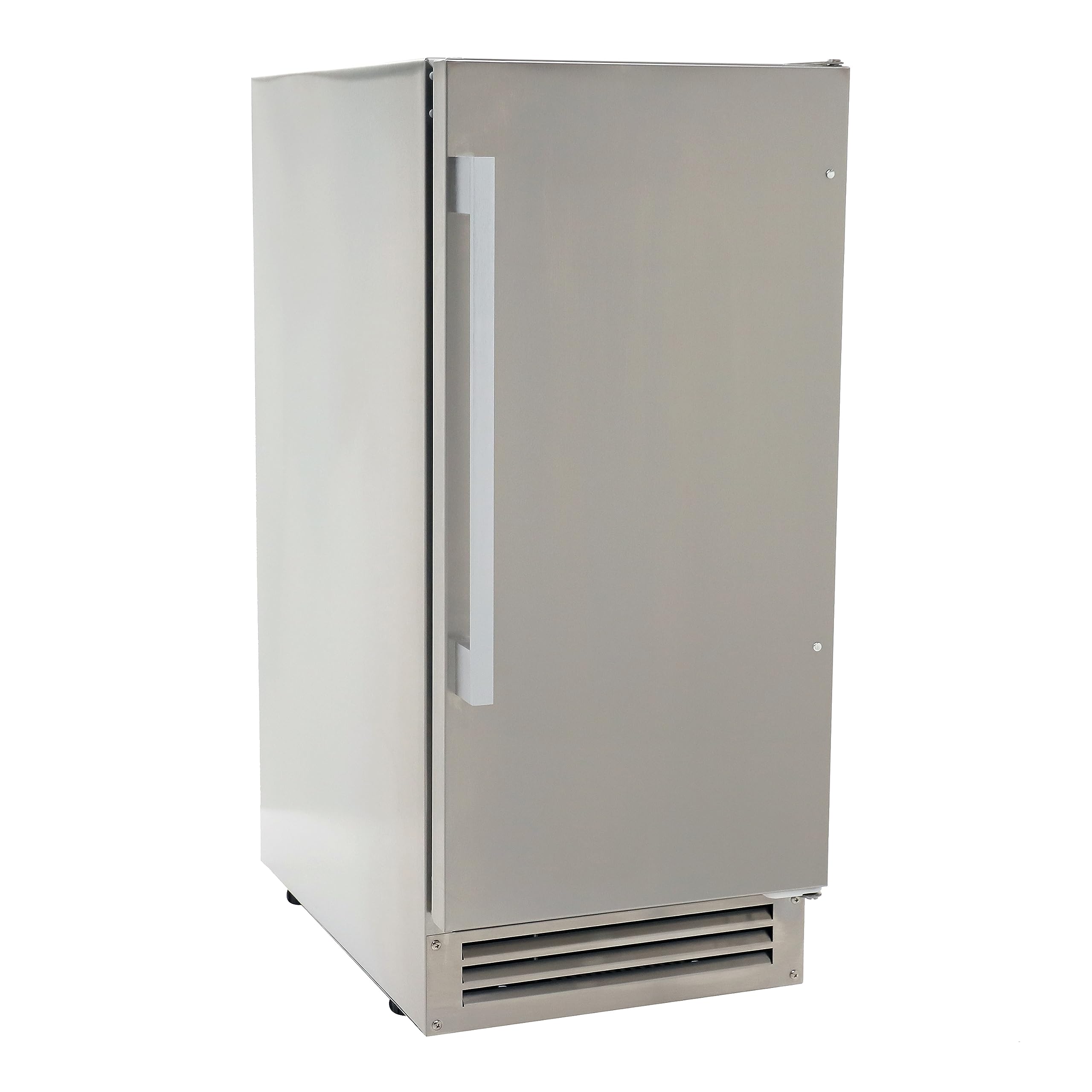 DUURA Elite Outdoor Built-in Ice Maker in Stainless Steel | Large Clear Ice Cubes, 25 lbs. Freezer Storage, Under Counter or Cabinet | Ice Machines, Commercial, for Home Kitchen