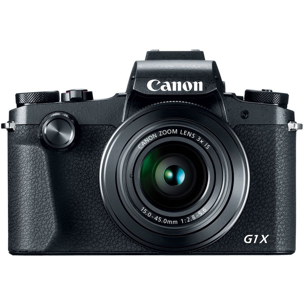 Canon PowerShot G1 X Mark III Digital Camera (2208C001), 64GB Memory Card, Card Reader, Deluxe Soft Bag, Flex Tripod, Hand Strap, Memory Wallet, Cleaning Kit (Renewed)
